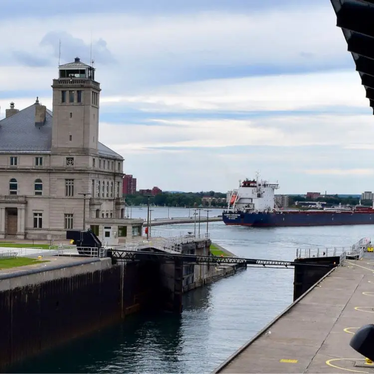 Soo Locks in Michigan Witness the Mighty Gateway of the Great Lakes ...